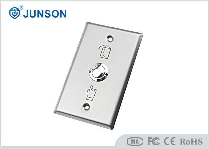 Electric Access Control Door Release Push Button Stainless Steel