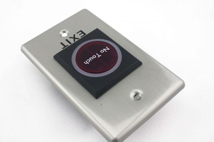 Infrared Sensor No Touch Exit Push Button Door Release Switch 5 Wire