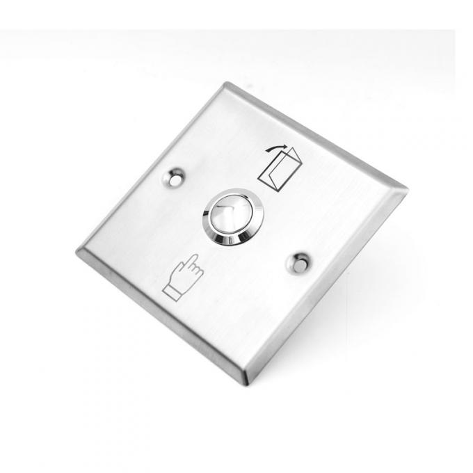 Stainless Steel Exit Push Button Switch Of Door Aaccess Control