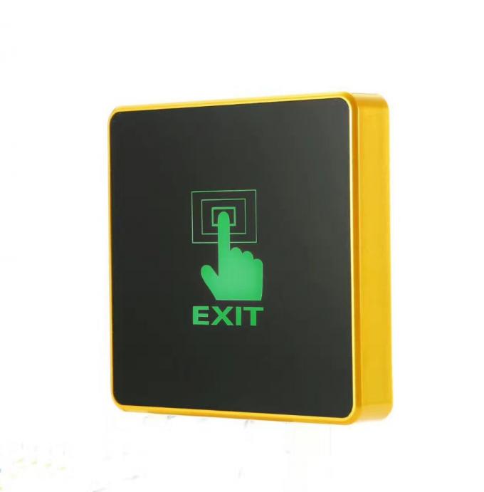 Stainless Steel Touch Exit Button With 2 Color LED Indication 500000 Times