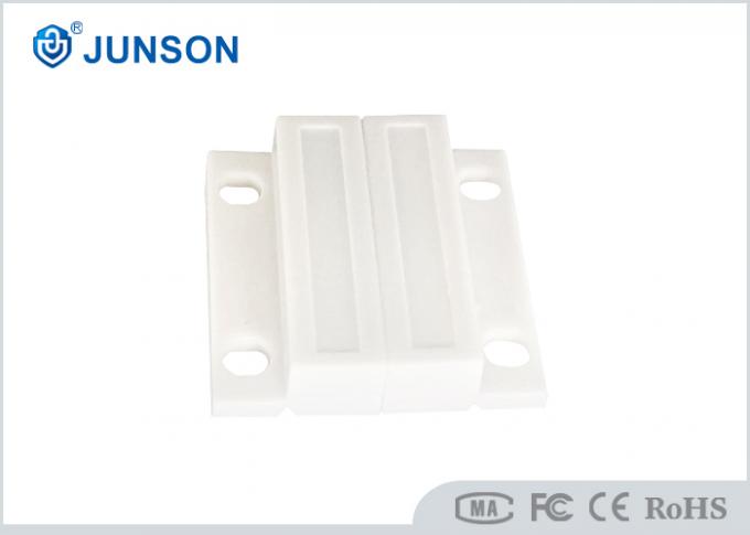White Access Control Kits Magnetic Reed Switch Sensor For Door / Window