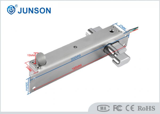 Surface Installation Electric Drop Bolt Door Lock DC12V /24V With Key ...