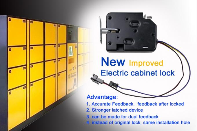 New improved electric cabinet lock