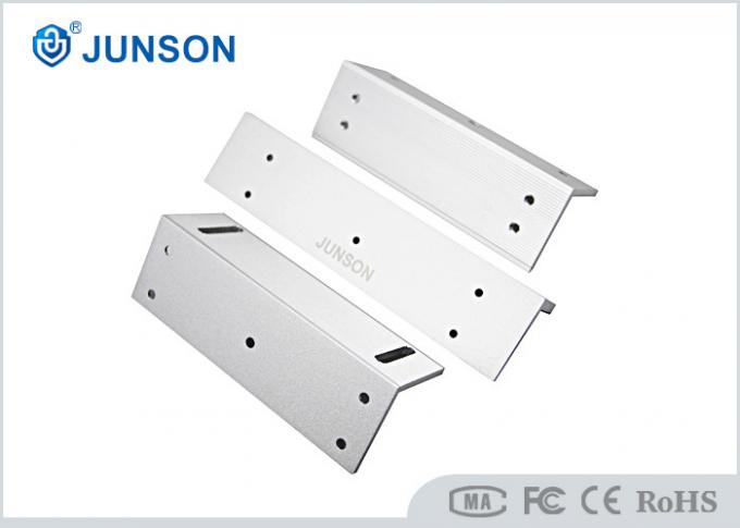 Alluminum Security Door Lock Bracket / Z Bracket For Magnetic Lock